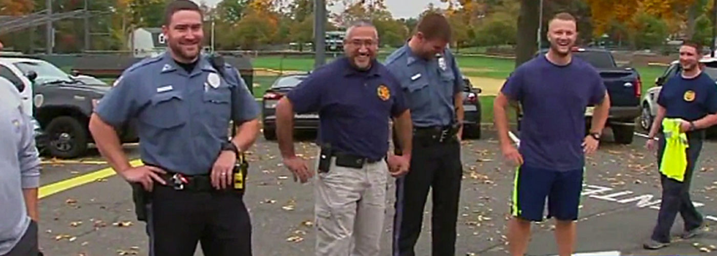 NJ Police Officers Grow “Beards for Becca” - Tackle Kids Cancer